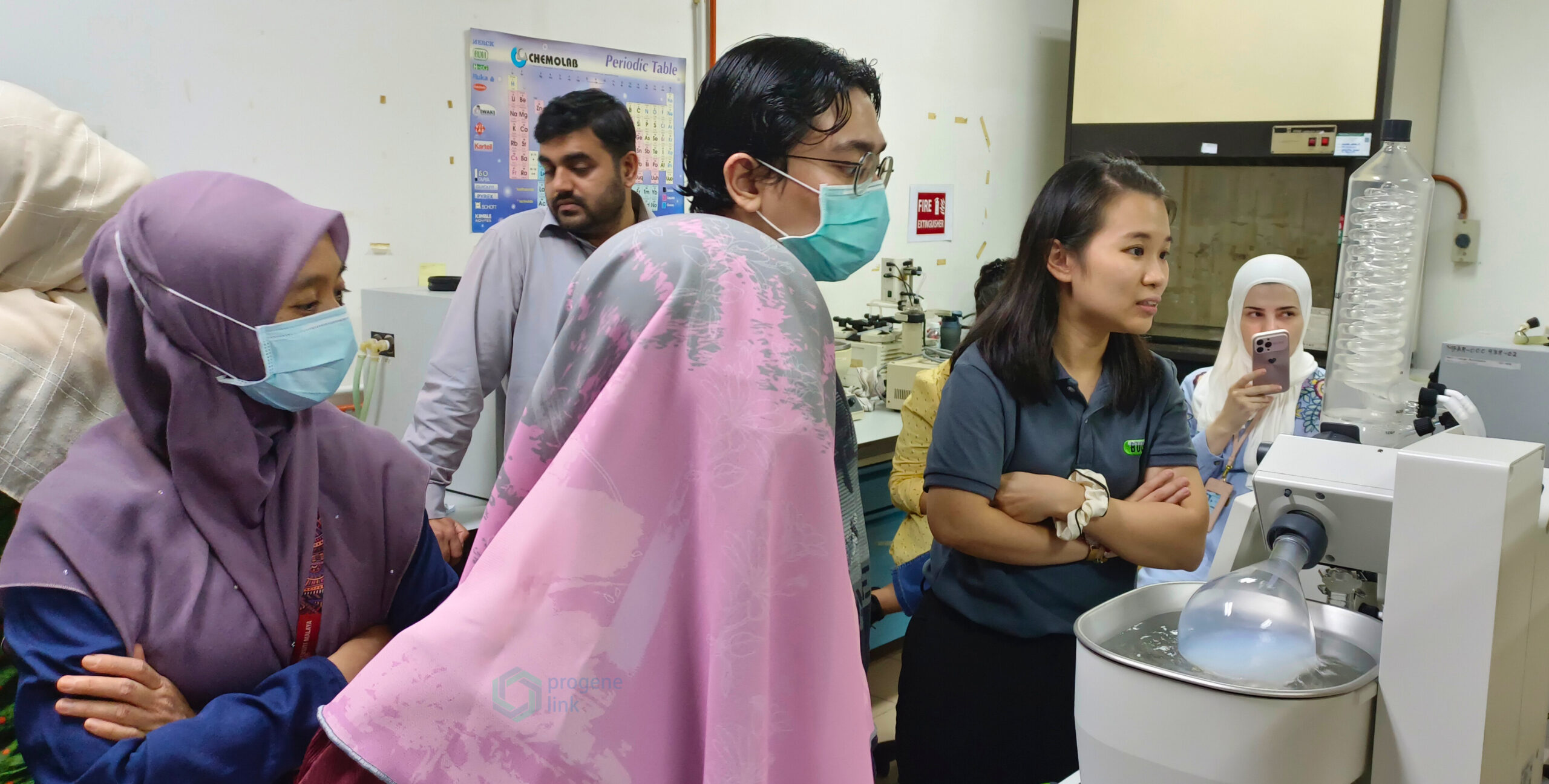 Progene Link & BUCHI: Empowering Expertise with R-300 Rotavapor at UM ...