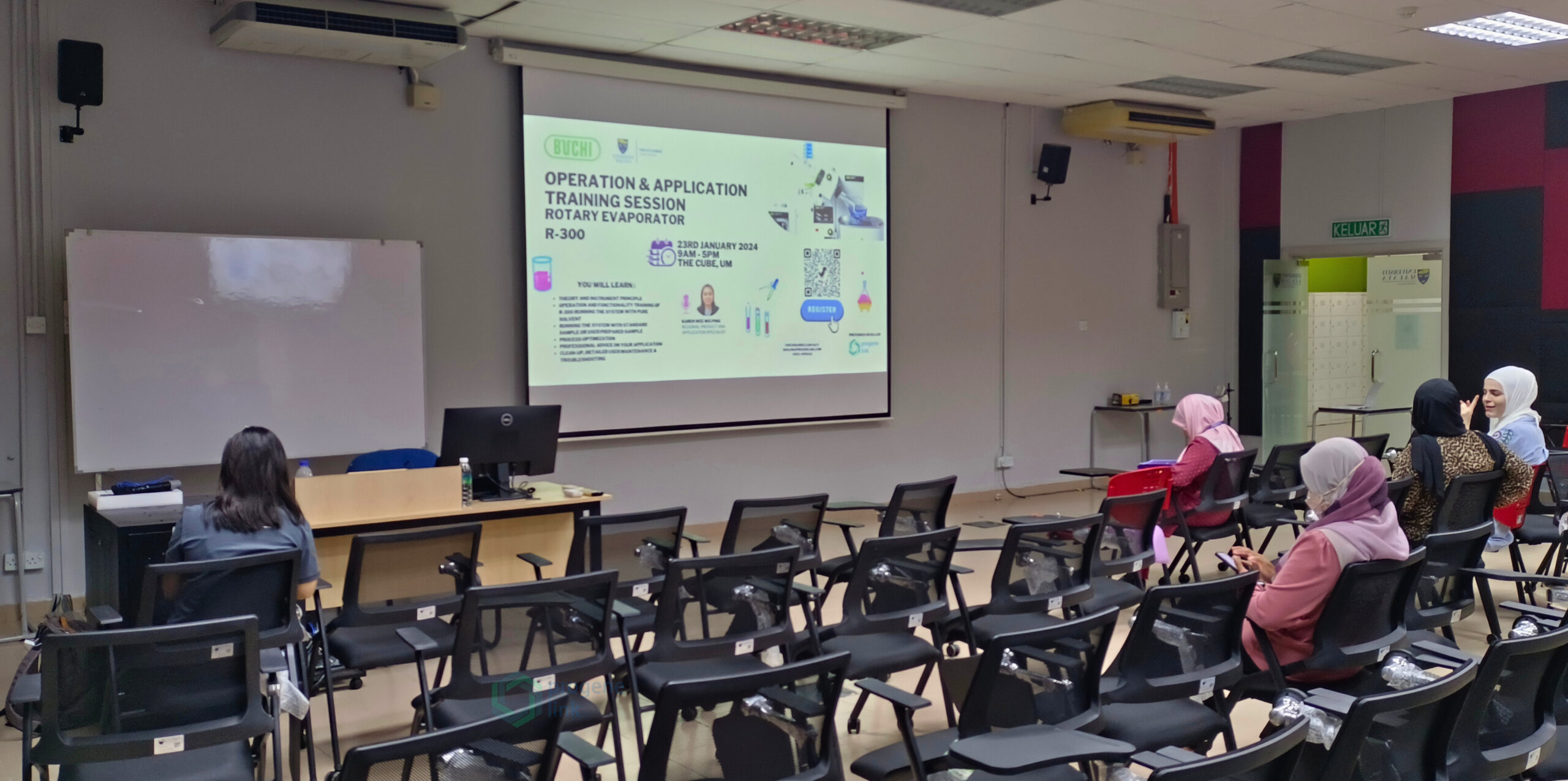 Progene Link & BUCHI: Empowering Expertise with R-300 Rotavapor at UM ...