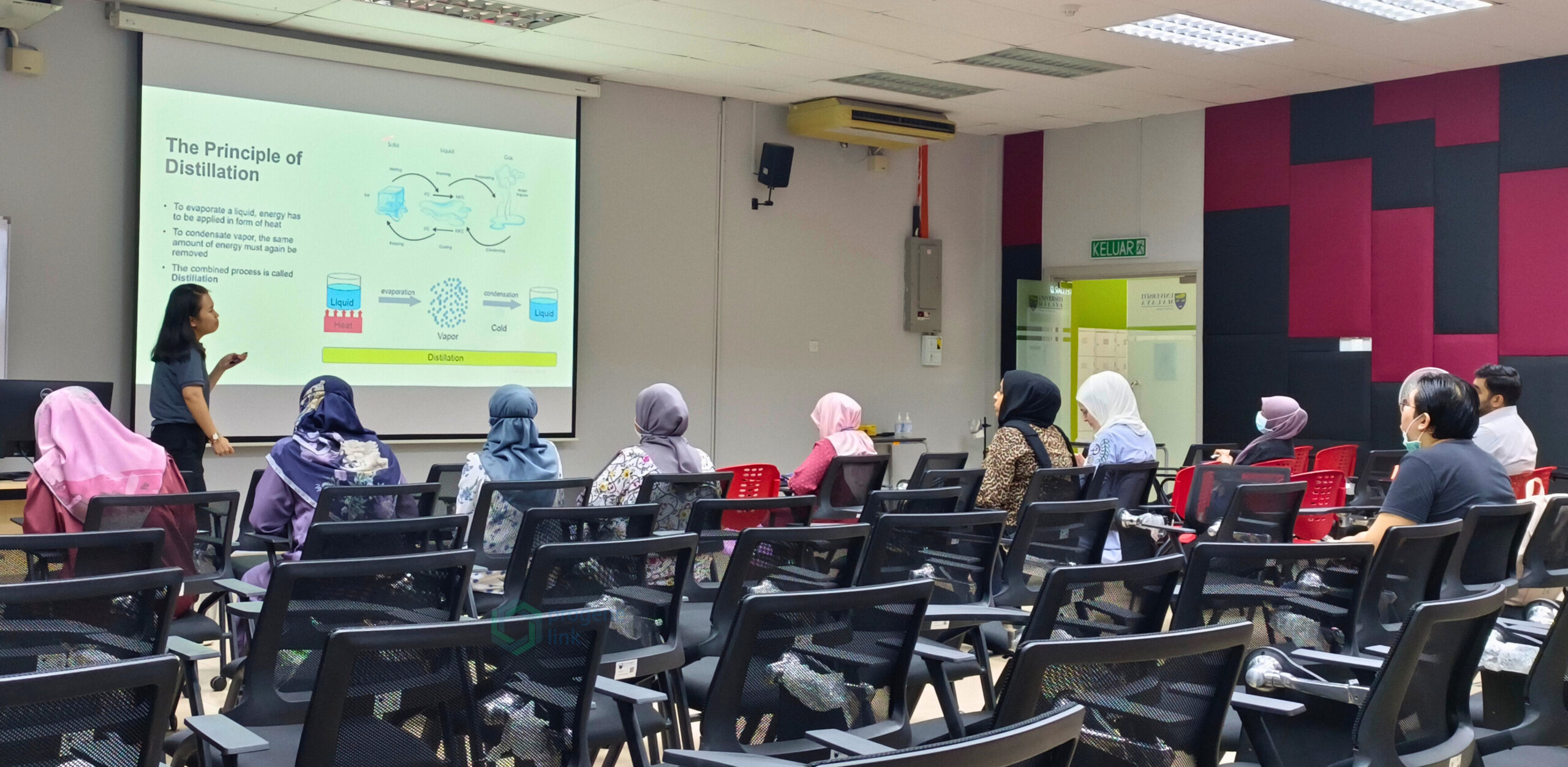 Progene Link & BUCHI: Empowering Expertise with R-300 Rotavapor at UM ...