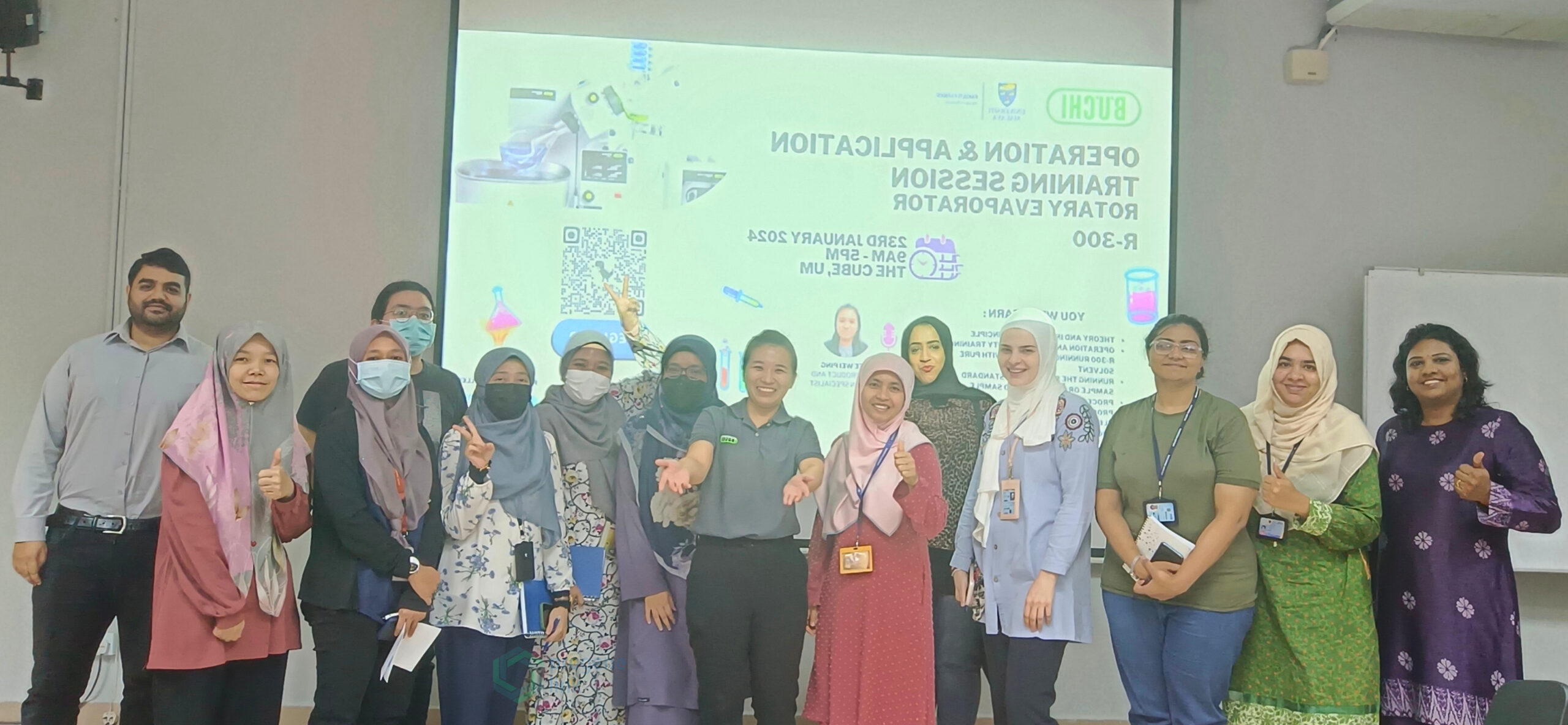 Progene Link & BUCHI: Empowering Expertise with R-300 Rotavapor at UM ...