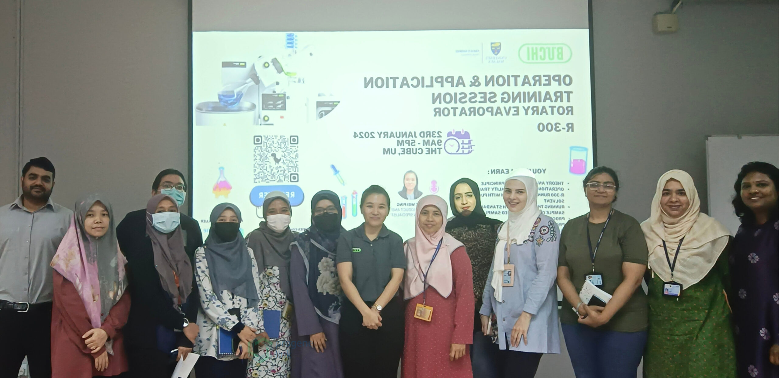 Progene Link & BUCHI: Empowering Expertise with R-300 Rotavapor at UM ...