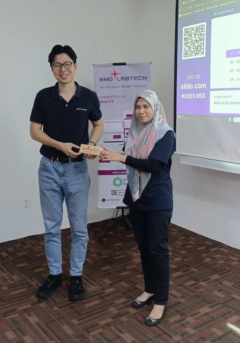 BMG Labtech SPECTROstar Nano Training Event at SIRIM Berhad - Progene Link Sdn Bhd